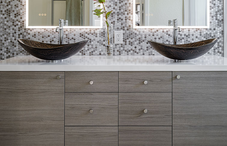 Two Tone Cabinets Kitchen and Bath Gallery | Dixieline