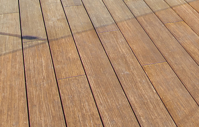 Bamboo Inlay Decking, San Diego, La Jolla, Moso | Dixieline